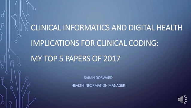 My top 5 papers of 2017 about clinical informatics and digital health ...