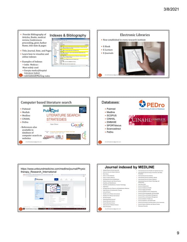 Research Methodology Literature review | PDF