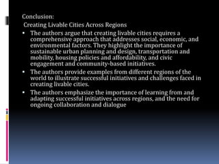 LITERATURE REVIEW - LIVABLE CITIES.pptx