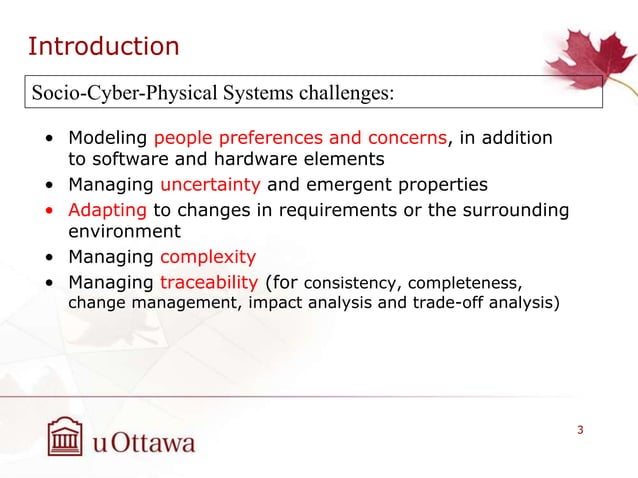 Self-adaptation Driven by goals in SysML Models | PPT | Free Download