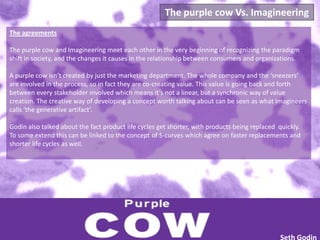Literature Review - Seth Godin - Purple Cow | PPTX | Advertising ...
