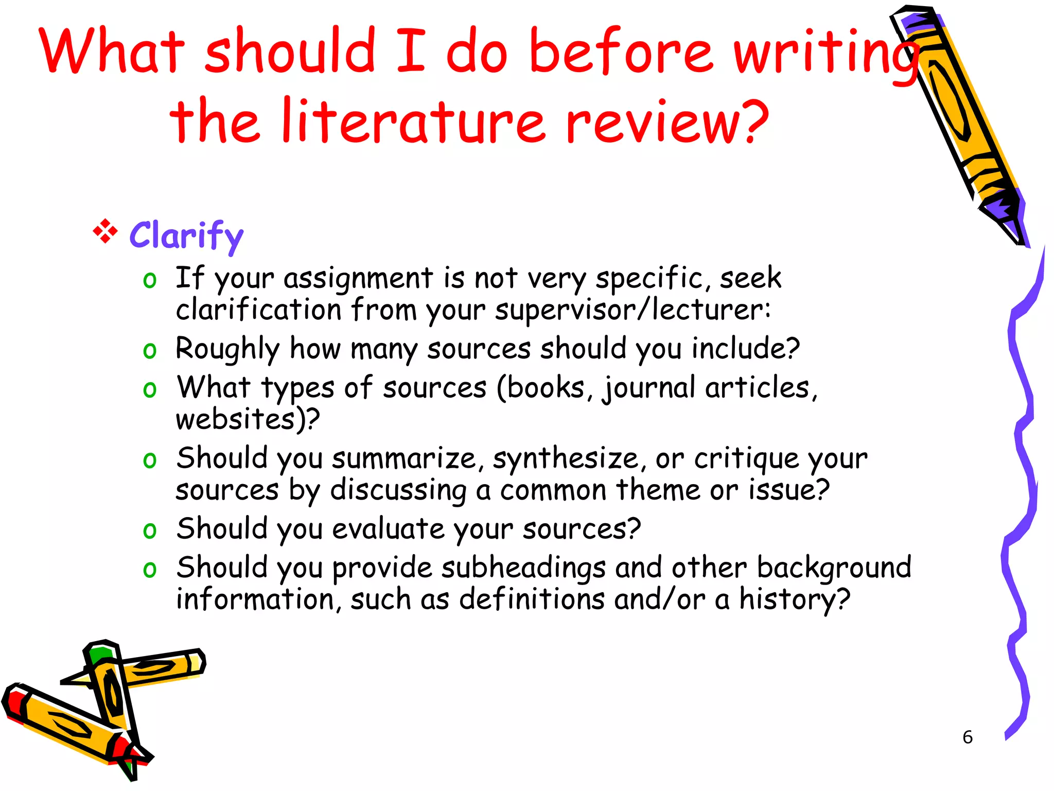 Literature review (1) | PPT