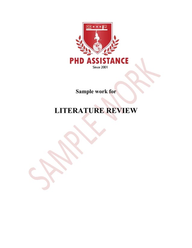 Sample Work For Engineering Literature Review and Gap Identification ...