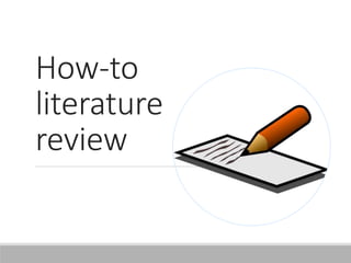 Accounting Honours, Literature review 2020 | PPTX