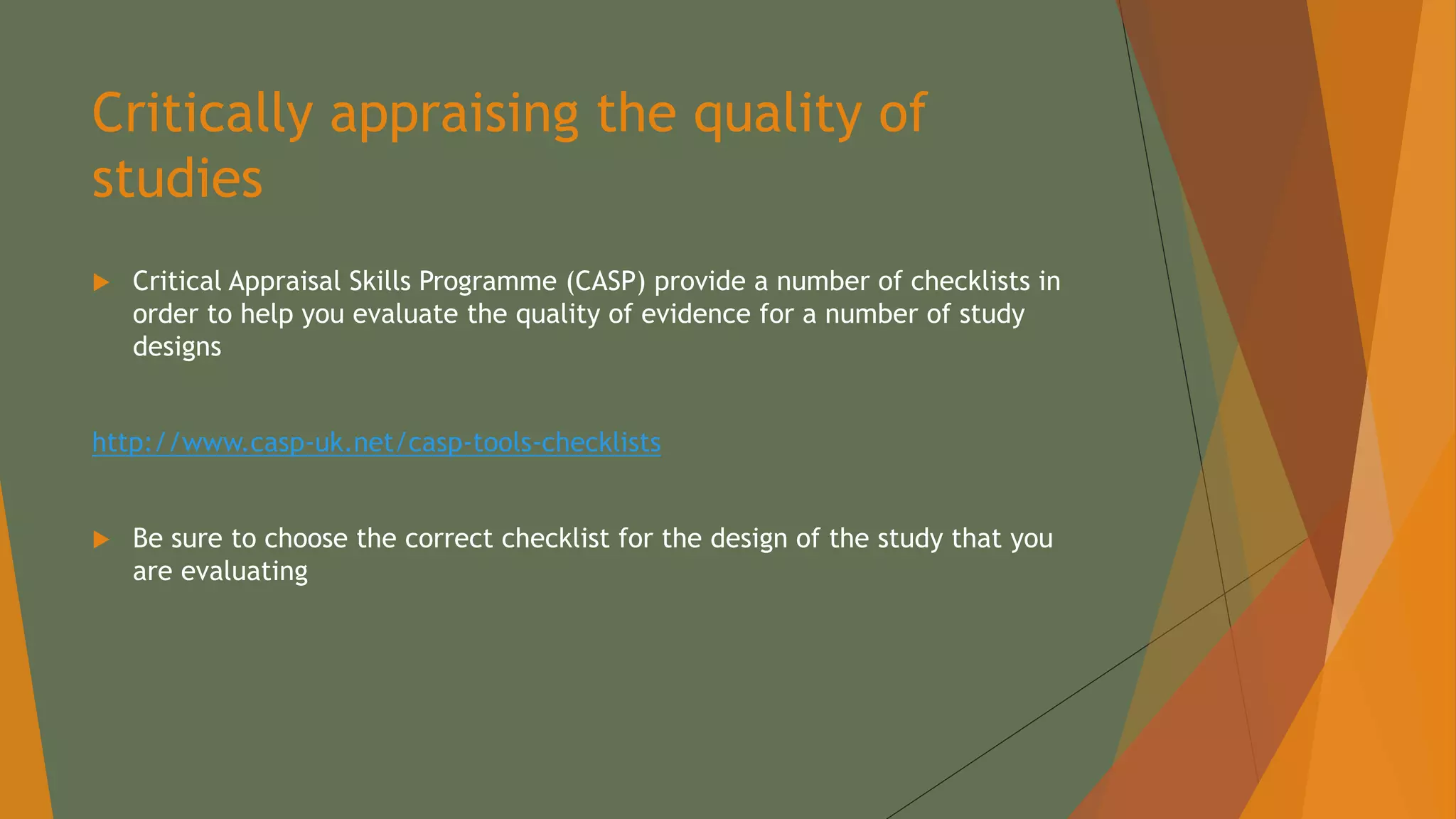 Identifying a research problem and formulating a research question ...