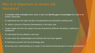 Identifying a research problem and formulating a research question | PPTX