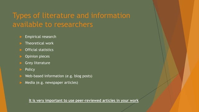 Identifying a research problem and formulating a research question ...