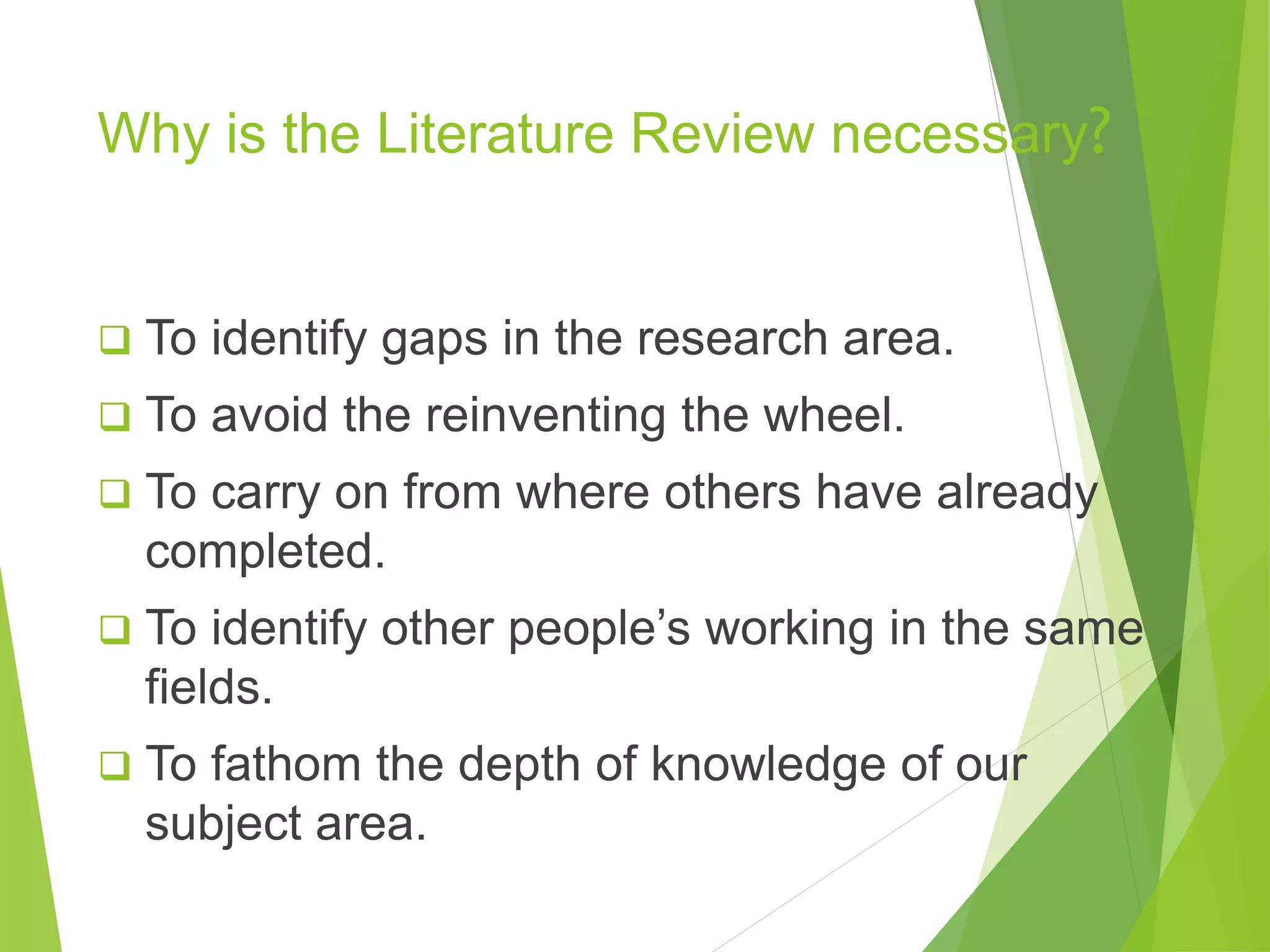 Literature review belayet | PPTX