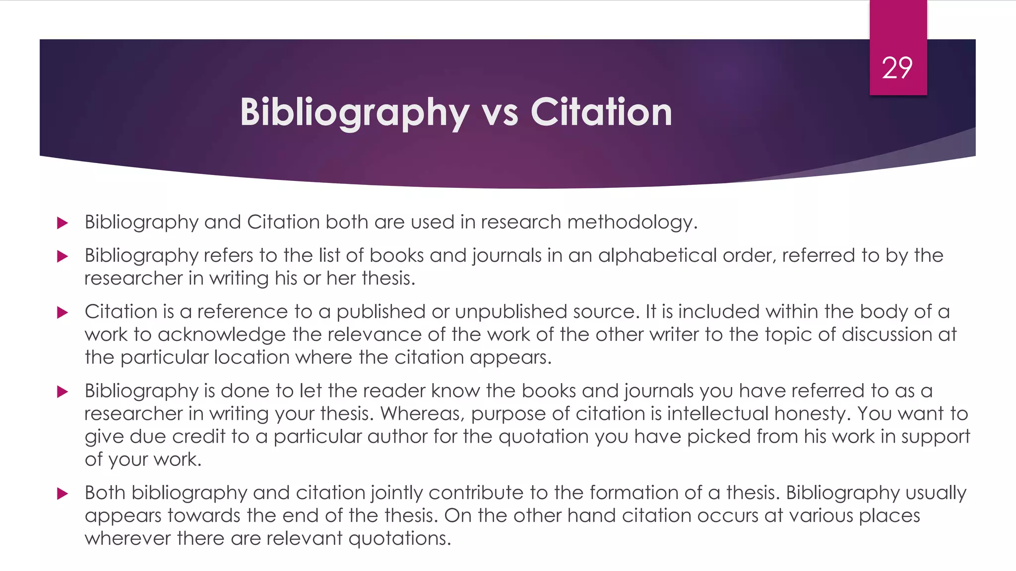 Literature Review,Data Collection, Bibliography & Citation | PPTX