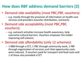 Literature review: Results-based Financing in Maternal and Neonatal ...