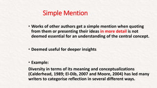 Literature review in text citation | PPTX