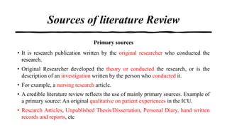Literature Review in Social Science | PDF