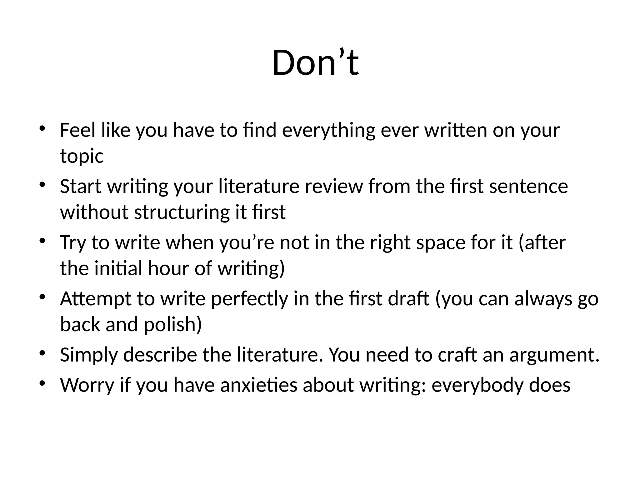 Literature Review Research Methodology PPT Literature Review Research Methodology PPT