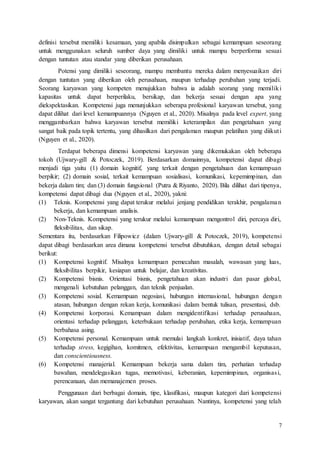 Faktor- faktor yang mempengaruhi Kinerja Karyawan & Kepuasan Pelanggan ...