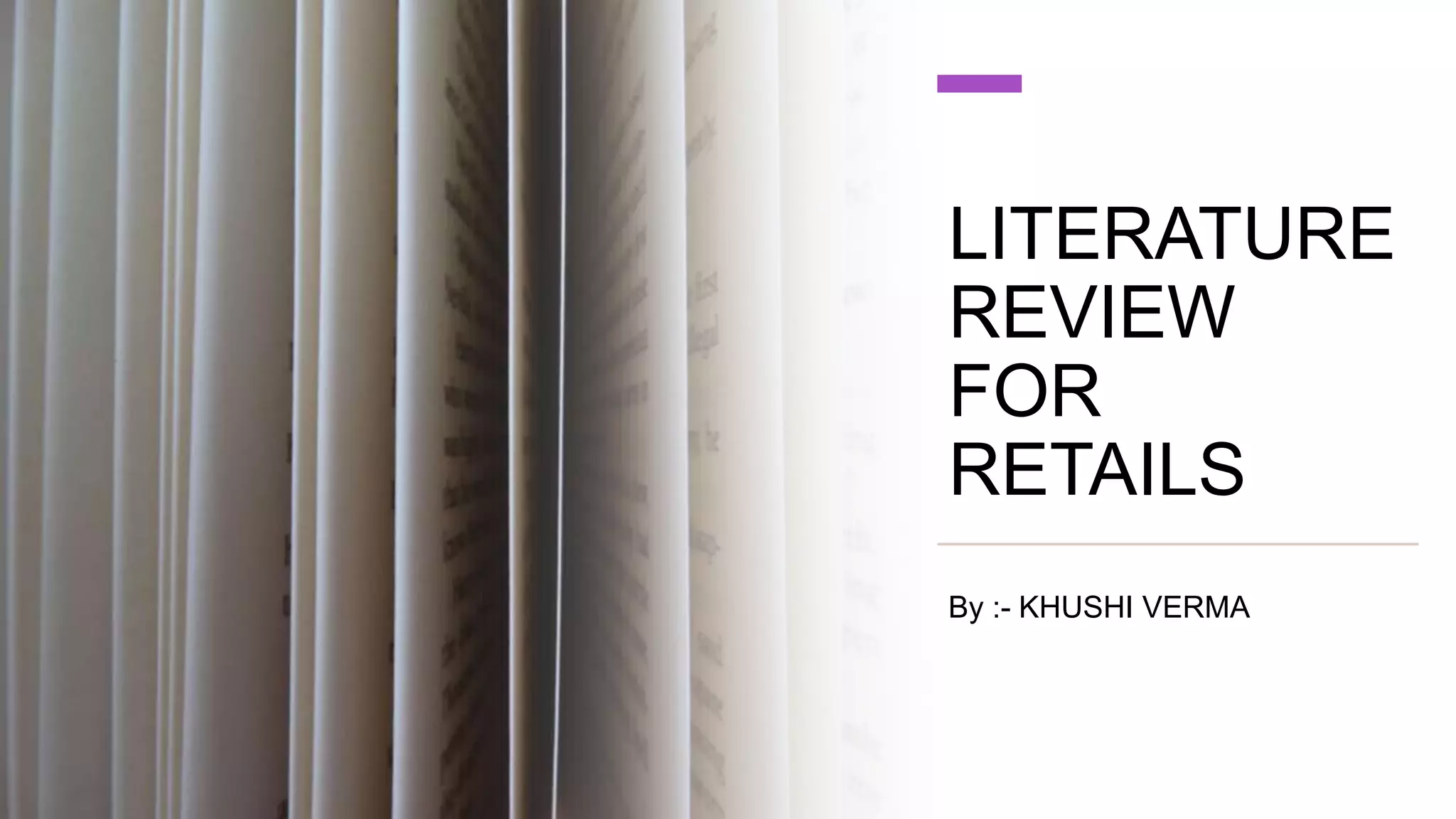 retail history and layouts | PPT