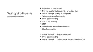 literature review on cte and DMA of composite material .pptx