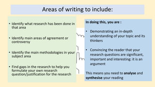 Literature review overview | PPTX