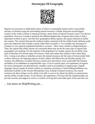 Literature Review Part Of A Paper - Organizing Your S | PDF