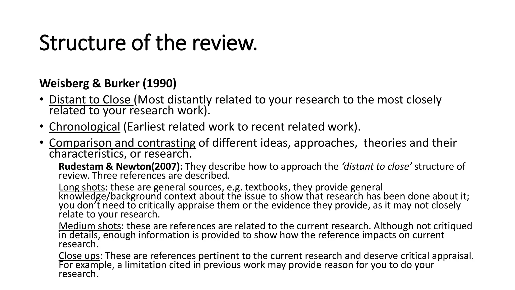 Literature review (presentation) | PPTX