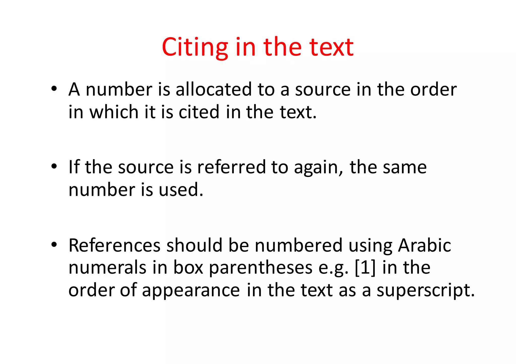 Literature review and referencing | PDF