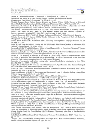 Literature review report on work-life balance of loco-pilots (railway ...