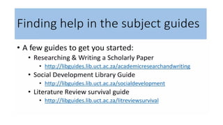 Literature Review Survival Guide.power point | PPT