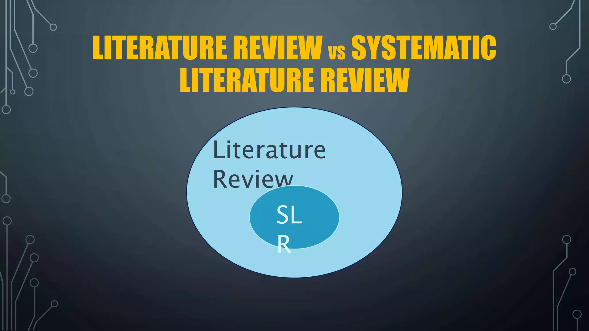 Literature review vs Systematic review.pptx Literature review vs Systematic review.pptx