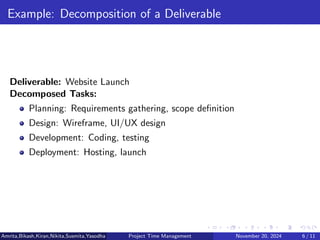 Project Time Management - Slides just for fun | PPT