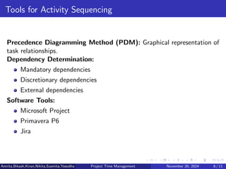 Project Time Management - Slides just for fun | PPT
