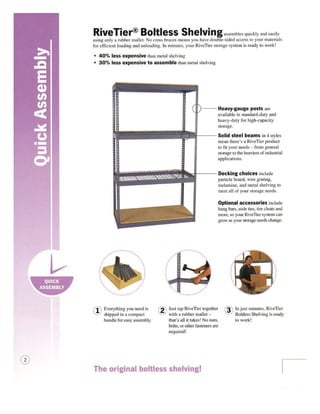 Rivetier Boltless Shelving - All that You Need to Know