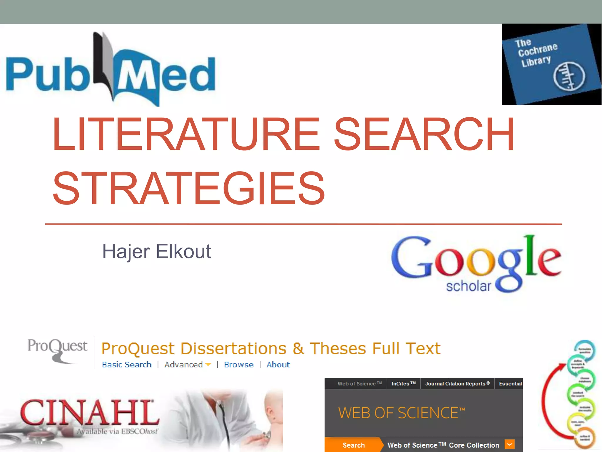 Literature search techniques | PPTX