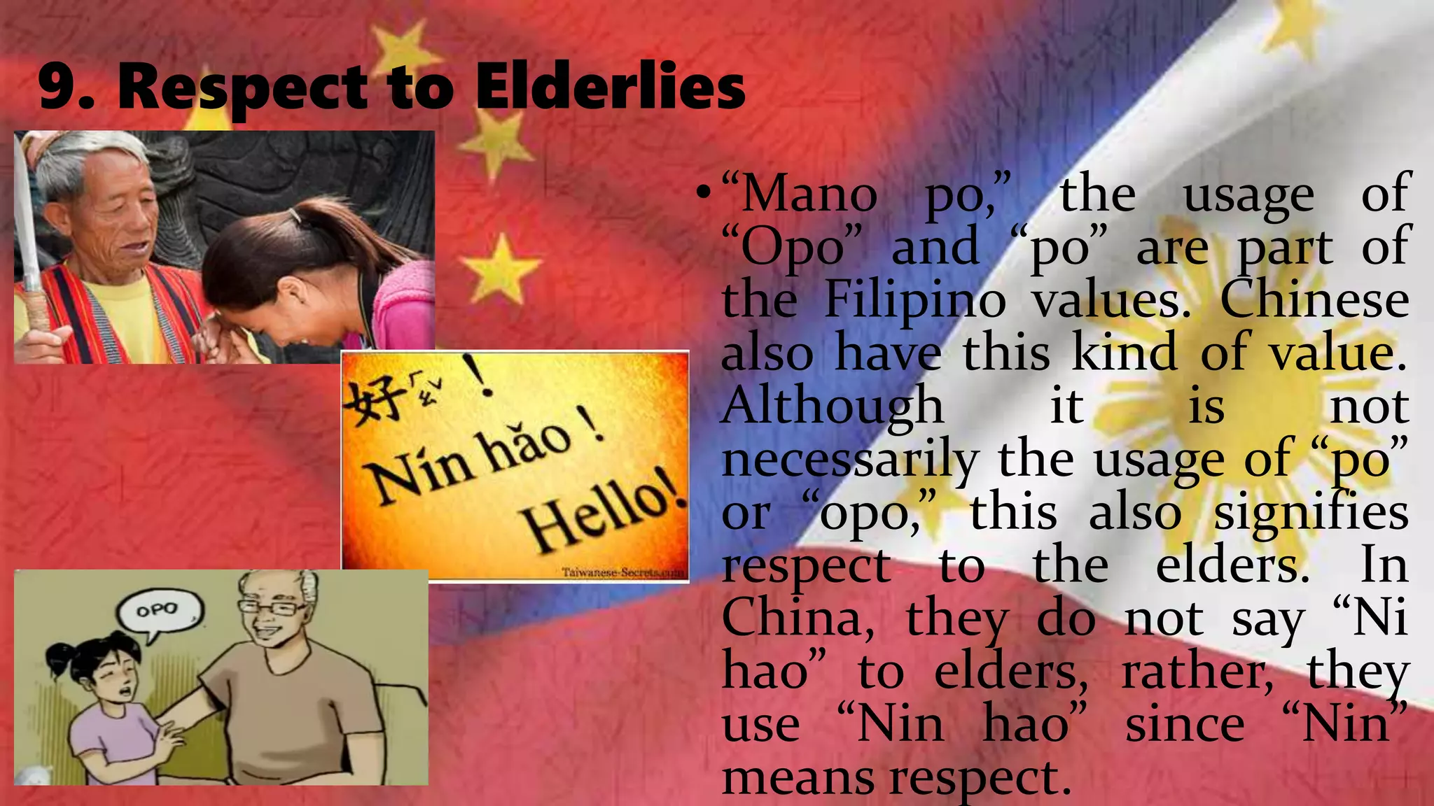 Similar Values and Traditions of Filipino and Chinese | PPTX