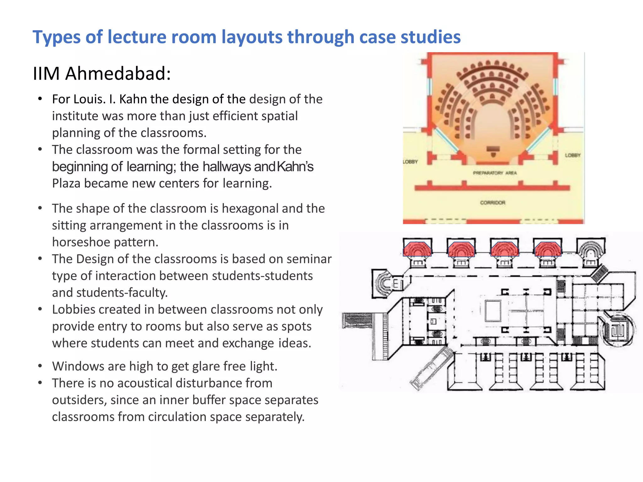 Literature Study on Lecture halls and Libraries | PDF