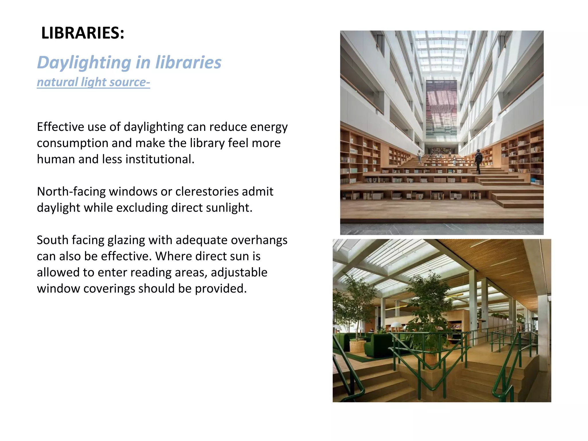 Literature Study on Lecture halls and Libraries | PDF