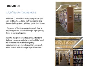 Literature Study on Lecture halls and Libraries | PDF