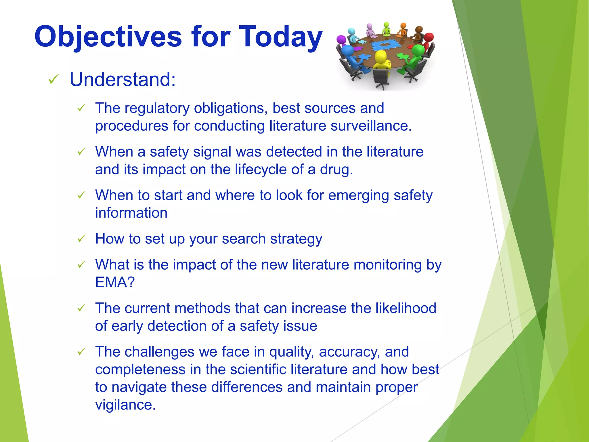 Literature surveillance in pharmacovigilance | PDF