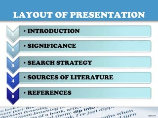 Literature survey | PPTX