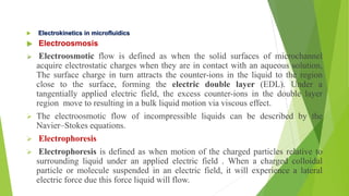 Literature survey modeling of microfluidics devices | PPTX