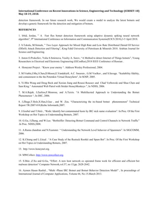 Literature survey on peer to peer botnets | PDF