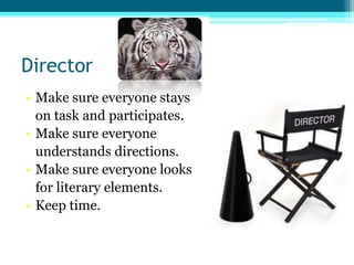 Literature teams | PPTX | Education