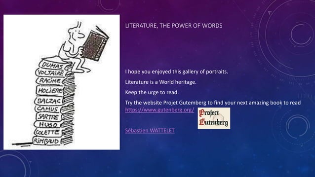 Literature the power of words | PPTX
