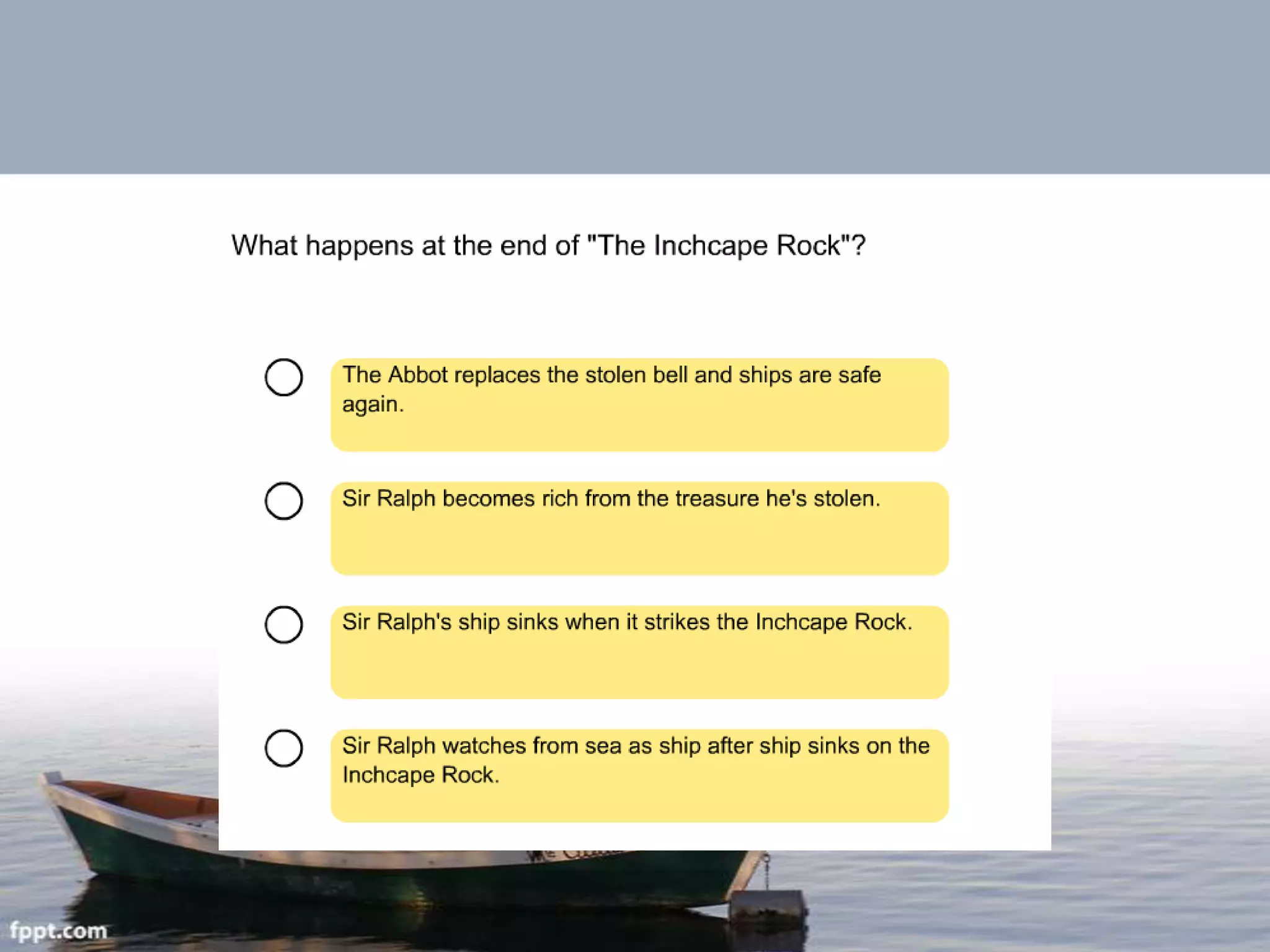 The Inchcape Rock | PPTX