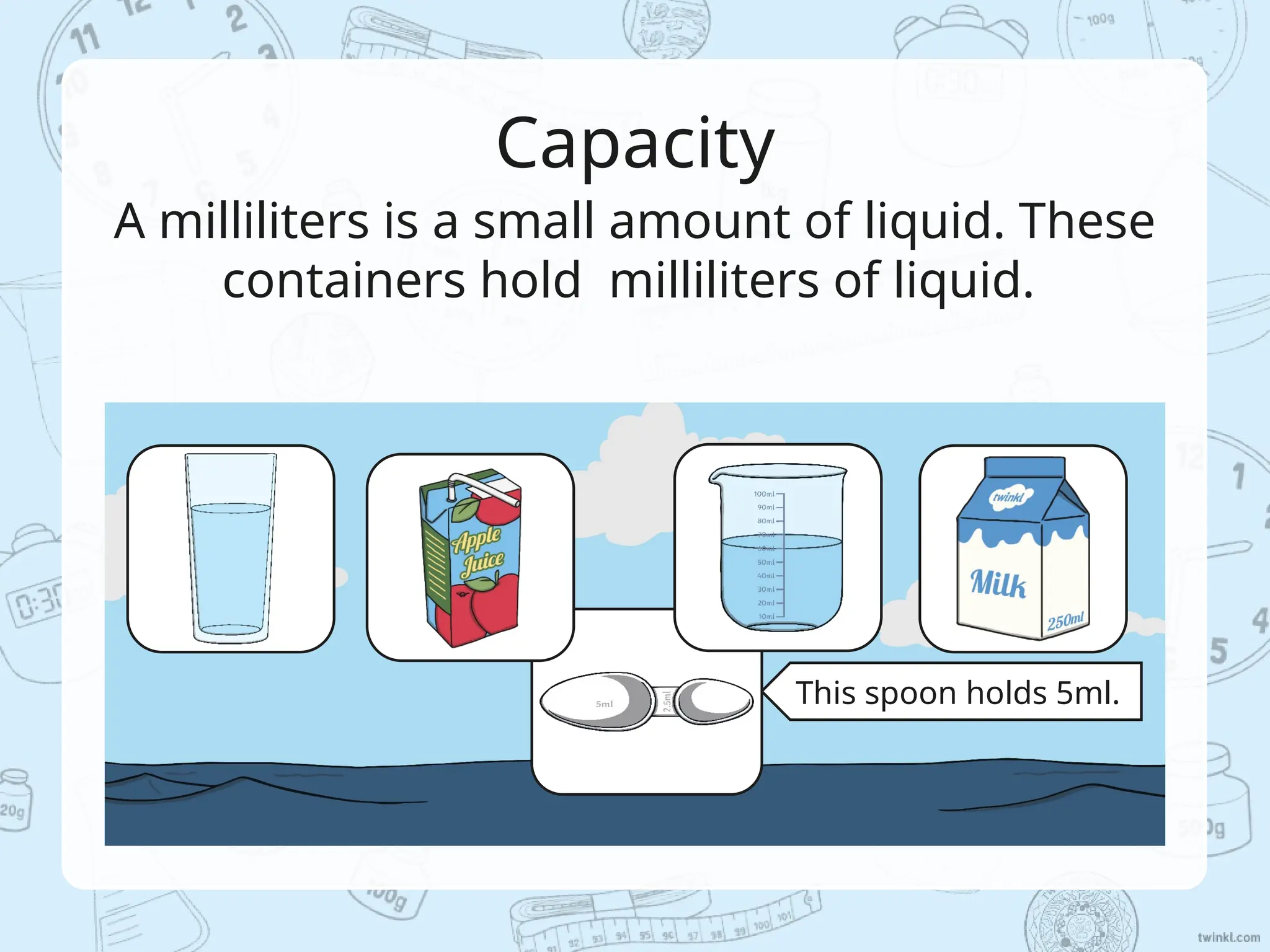 LITERS AND ML- GRADE 3 2ND Q MATHEMA.ppt