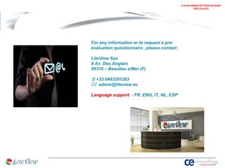 GDPR assessment LiteView Sas | PPTX