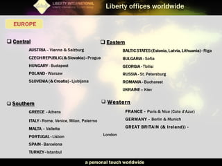 Liberty International Tourism Group - LEISURE | PPT