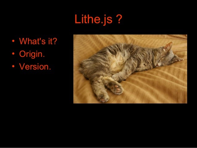 Lithe