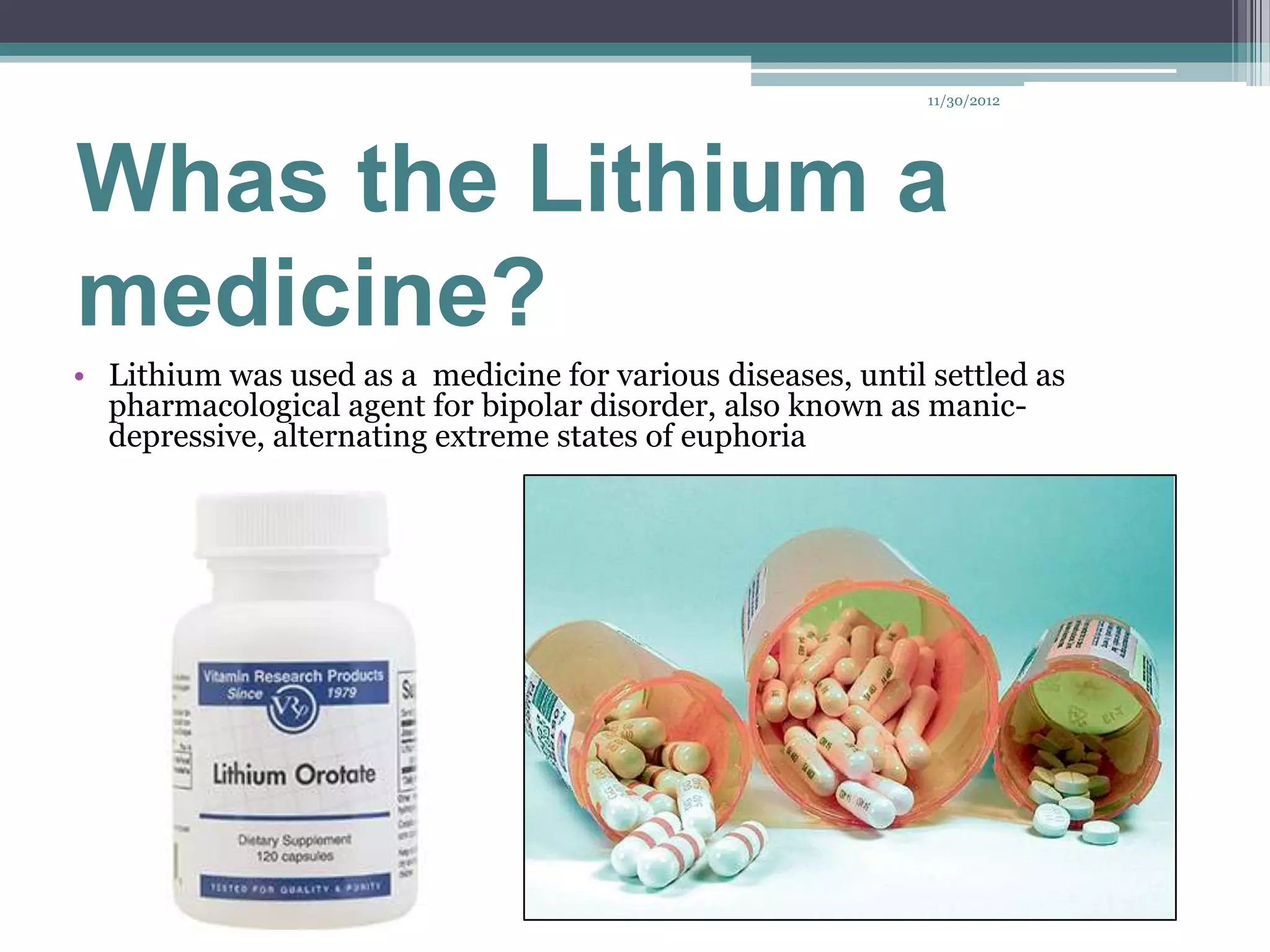Lithium | PPT