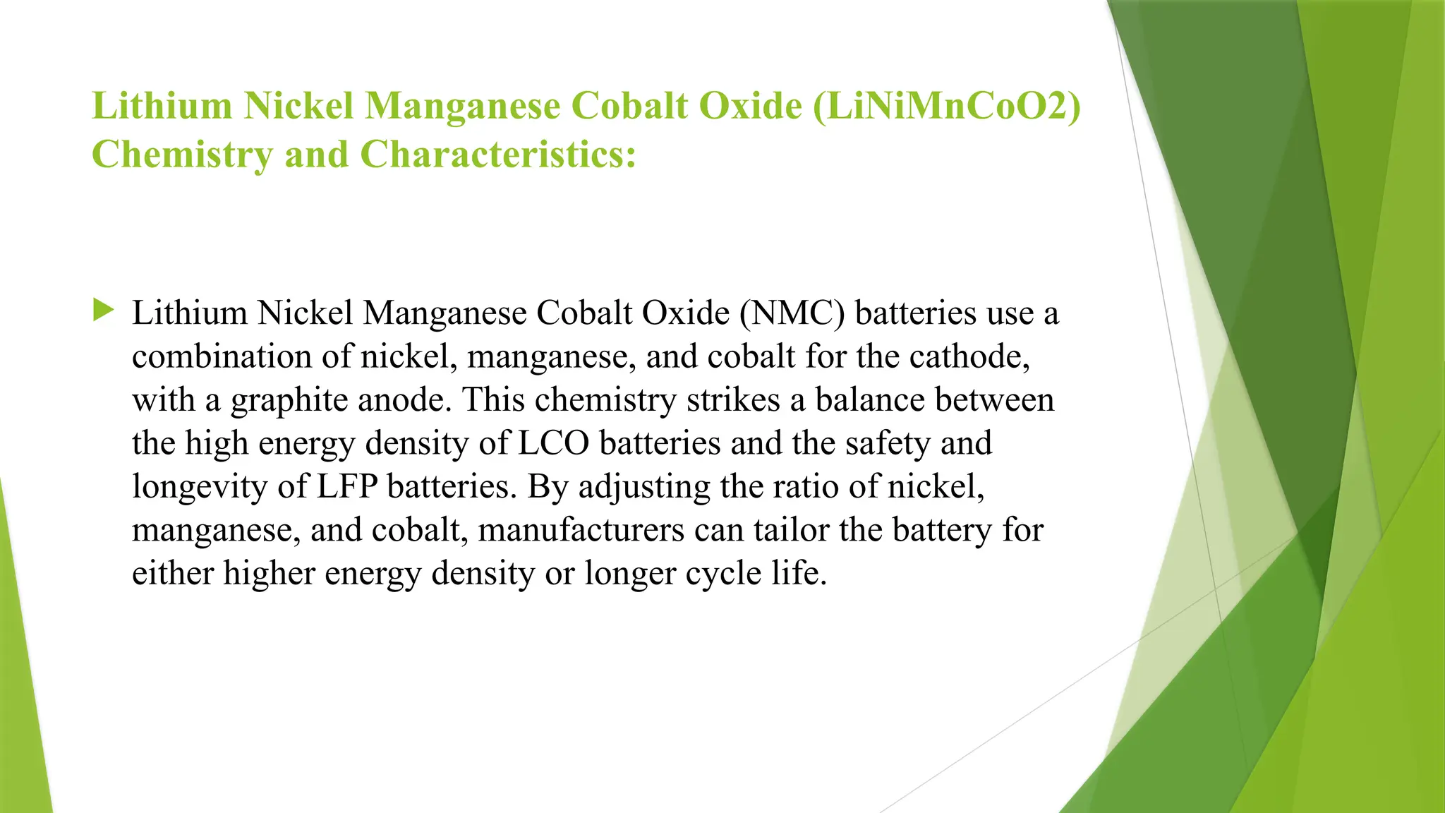 lithium-ion battery chemistry-different types and their uses.pptx ...