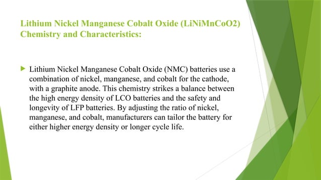 lithium-ion battery chemistry-different types and their uses.pptx