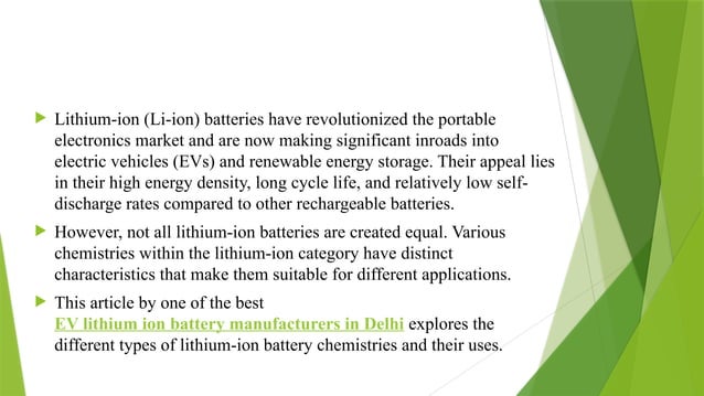 lithium-ion battery chemistry-different types and their uses.pptx